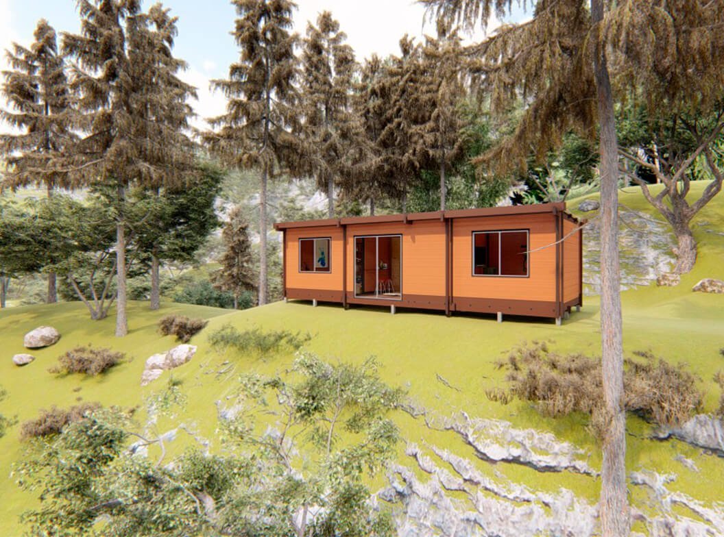 TINY HOUSE 30M2 - Woodpecker WPC